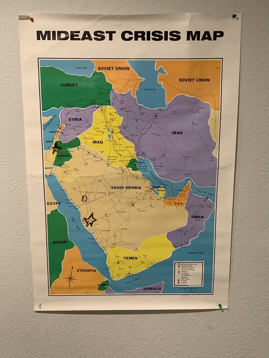 Middle East Map 1945 Module Seven (B), Activity Two – Exploring