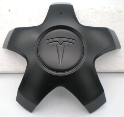 2021 - 2024 Tesla Model X / S Matte Black OEM Center Cap P/N 1420238-00 ...