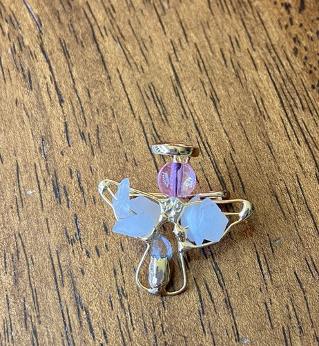 Crystal Christmas Angel Wings Brooches Pin Crystal Gift Small 1 Inche ...