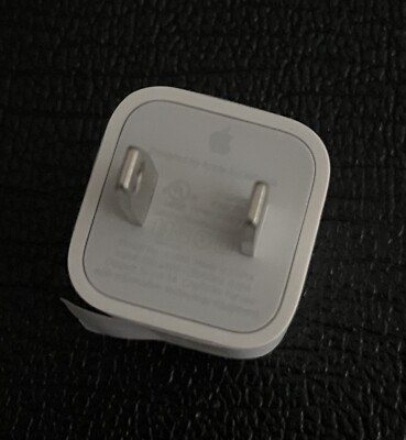 Apple 5W USB Wall Charger Cube Power Adapter for iPhone - White | eBay