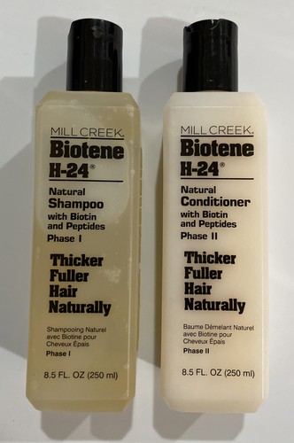 2 Pack Mill Creek Botanicals - Biotene H-24 Natural Shampoo And ...