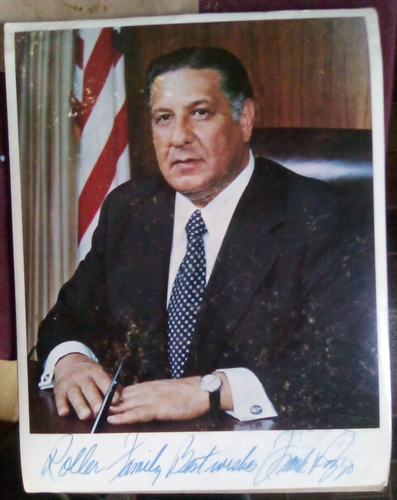 Frank Rizzo Philadelphia Mayor Autographed 8"X10" ~Roller Family ...
