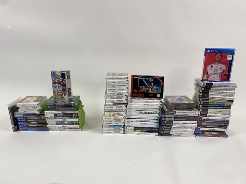 Huge Mixed Video Game EMPTY GAMES CASES Bundle Nintendo PS Xbox Wii ...
