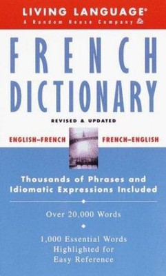 Basic French Dictionary Living Language Staff Crown Publishing Gr | eBay