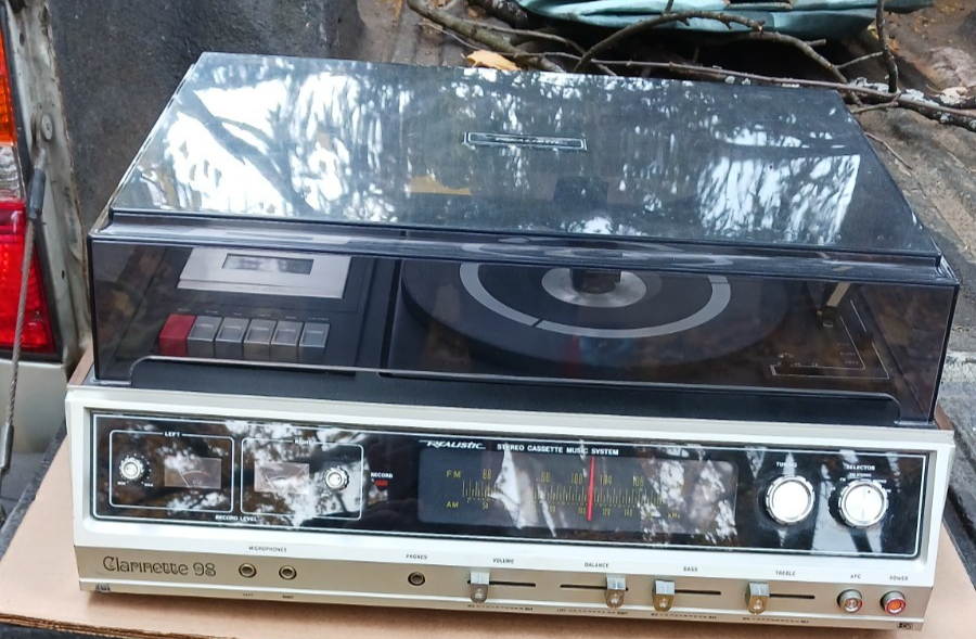 vintage Realistic Radio Shack Tandy Stereo Cassette Music Taiwan ...