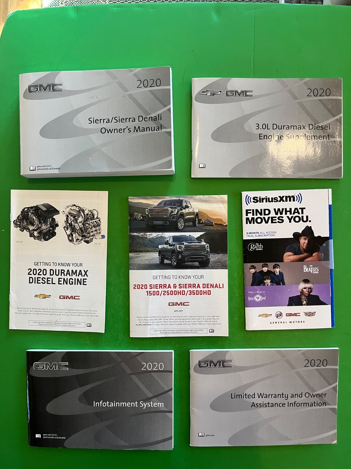 2020 GMC Sierra / Sierra Denali Owners Manual. FREE SHIPPING !!! | eBay