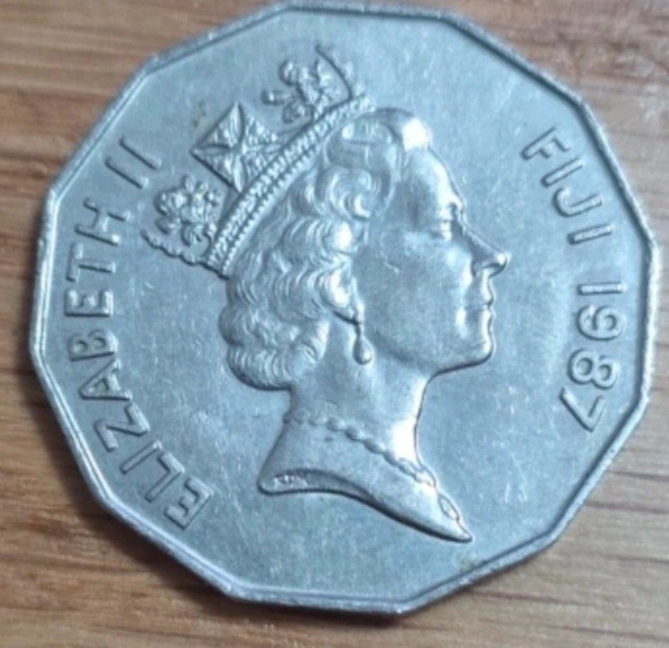 Fiji 50 Cents Coin Year 1987 | eBay UK