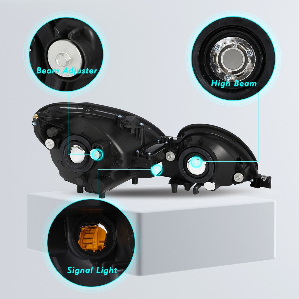 1998-2005 Lexus GS300 GS400 GS430 Projector Halogen Headlight Assembly ...