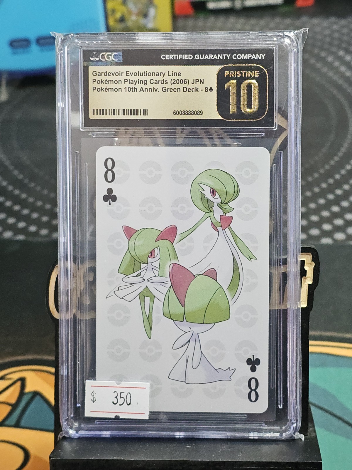 POP 1 Pokemon CGC Pristine 10 Gardevoir Evo Line 10th Anniversary Poker ...