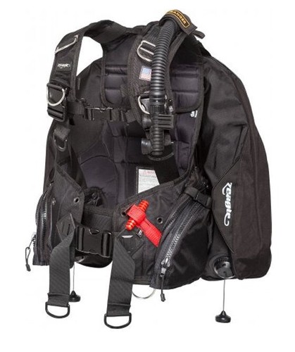 ZEAGLE RANGER RUGGED REAR BLADDER SCUBA DIVING BCD W/ RIP CORD SYSTEM ...