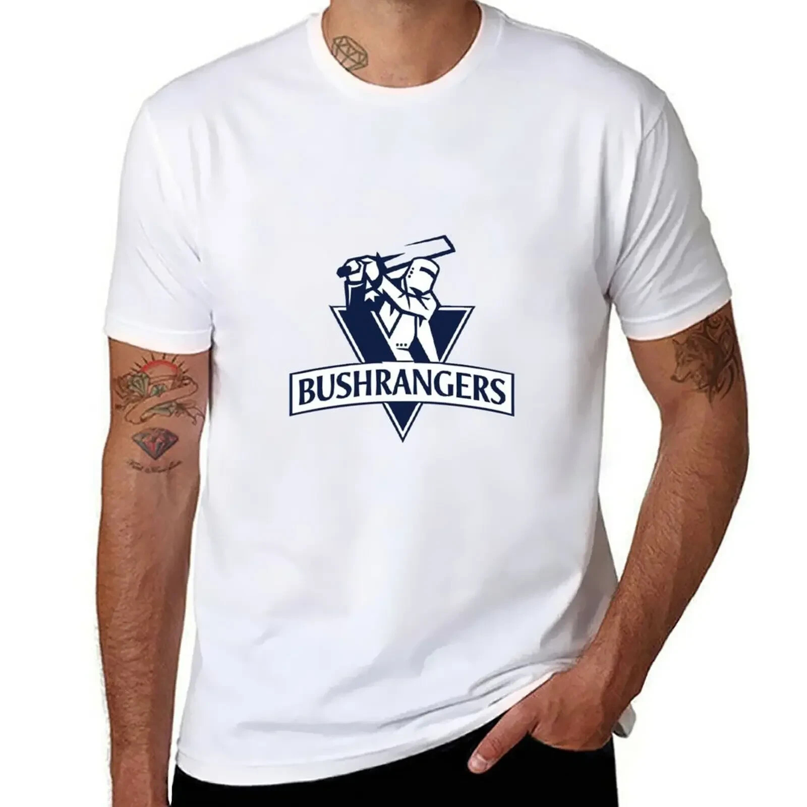 Victorian Bushrangers Cricket T-Shirt 3XL White | eBay