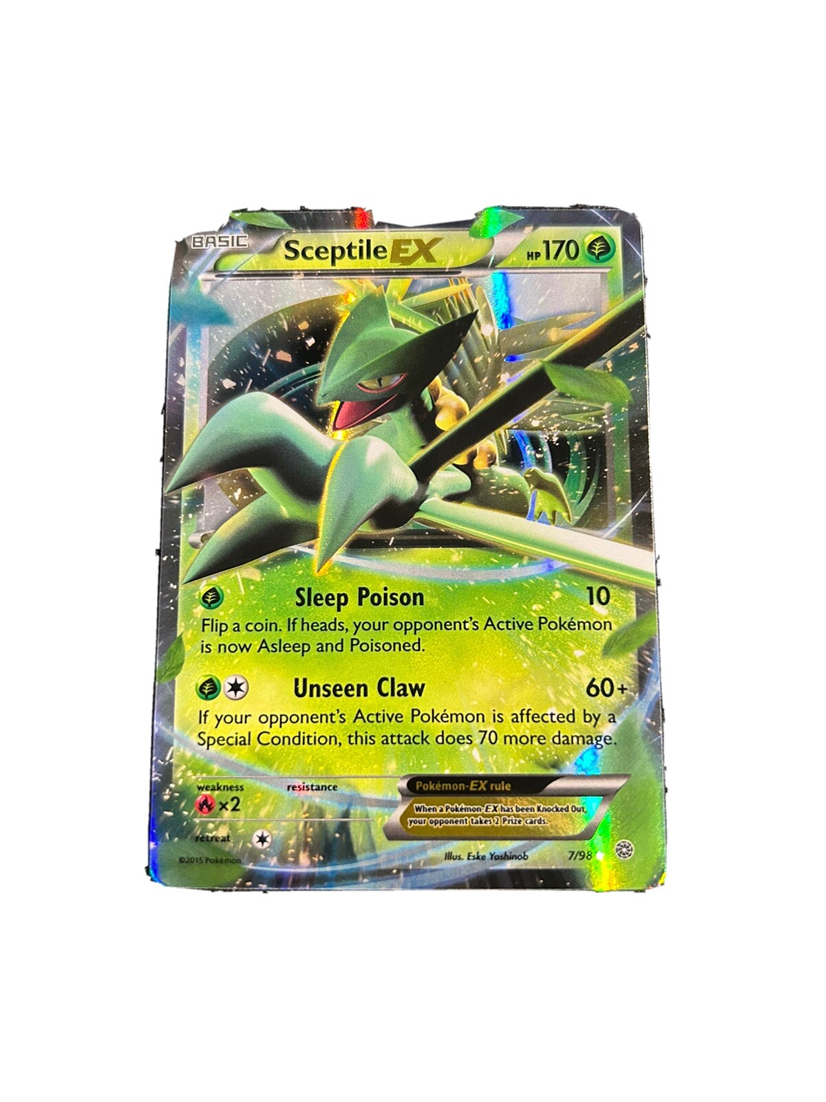Pokémon TCG Sceptile-EX Ancient Origins 7/98 Holo Holo Rare EX | eBay