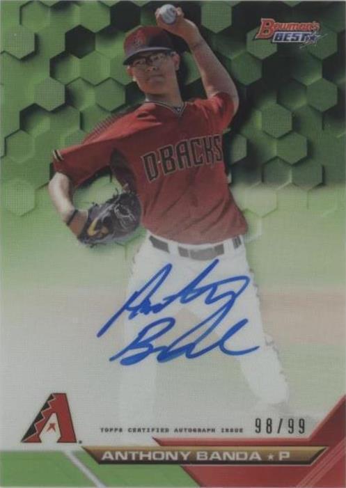 2016 Bowman's Best - Best of 2016 Autographs Anthony Banda #B16-AB ...