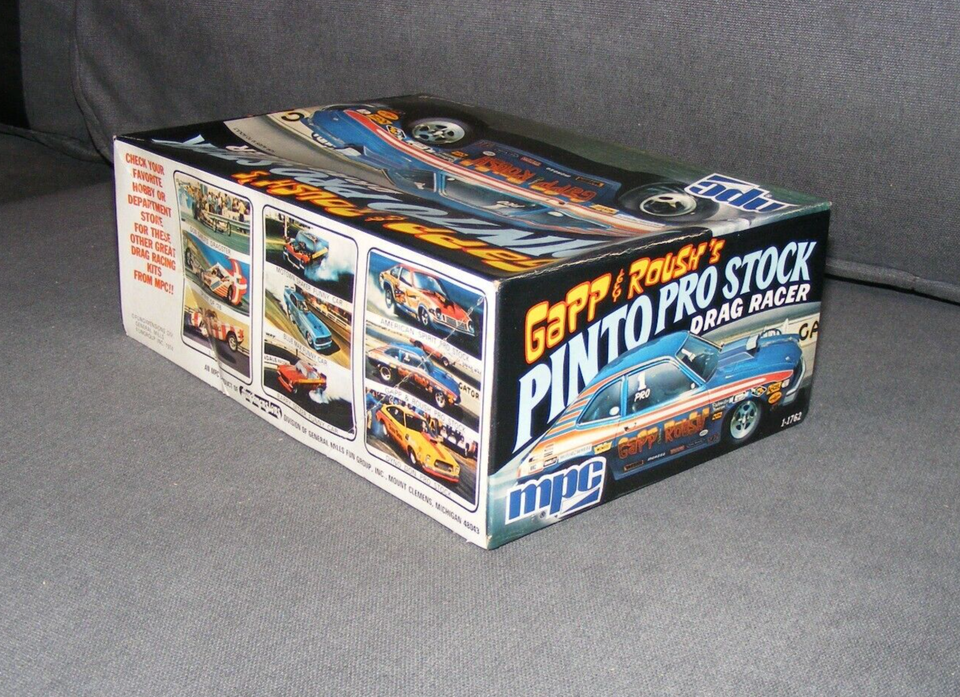 Very Rare- MPC Gapp Roush Pinto Pro Stock model kit 1-1762 Jack Mustang ...