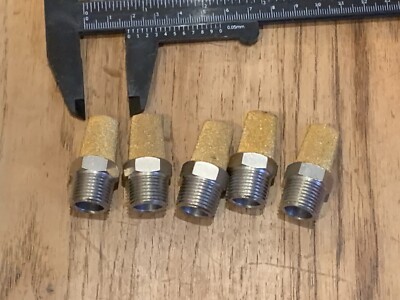 Speedaire Exhaust Muffler 3/8" NPT - 1A327 - Lot of 5 UNUSED | eBay