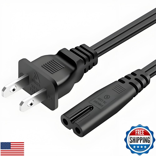LG TV Power Cord for LG TV 24" 28" 32" 40" 43" 48" 49" 50" 55" 60" 65 ...
