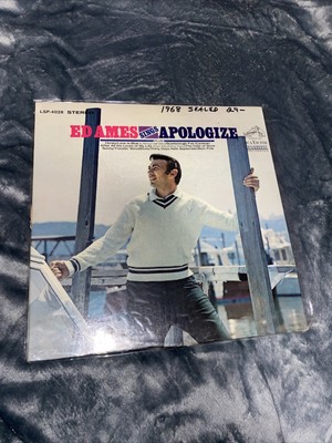 Ed Ames Sings Apologize-RCA Victor LP-New/Sealed-1968/LSP-4028 1st ...