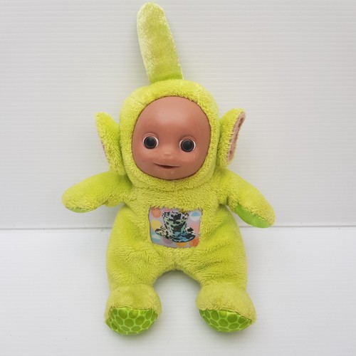 Teletubbies Dipsy Plush Toy Figure Tomy Vintage 1996 Hologram Tummy ...