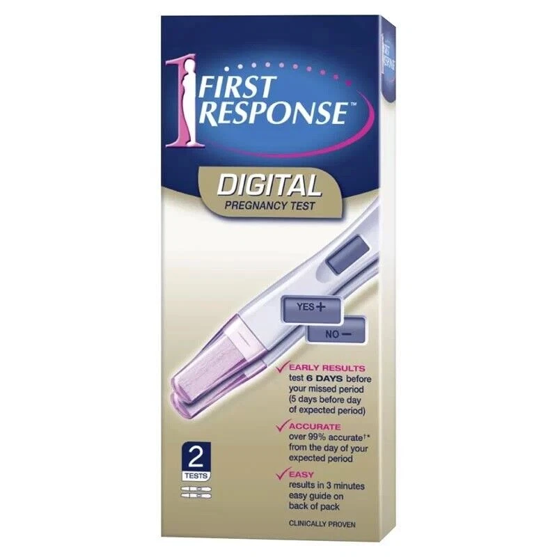 Positive Pregnancy Test First Response Digital
