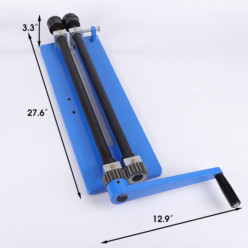 18" Bead Roller Former Swager Rotary Metal Sheet Swaging Machine 6 Roll ...