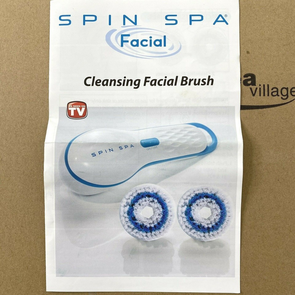 Spin Spa Body Brush And Facial Deluxe Exfoliating Kit w/ Attachments ...