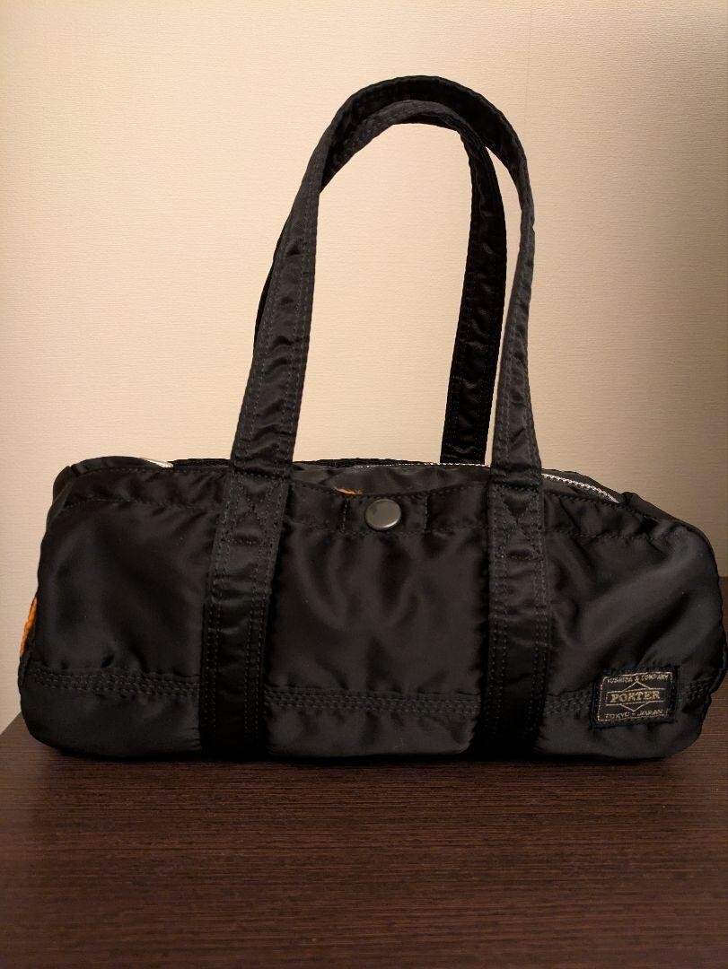 Yoshida PORTER Tanker Mini Boston bag logo zip color … - Gem