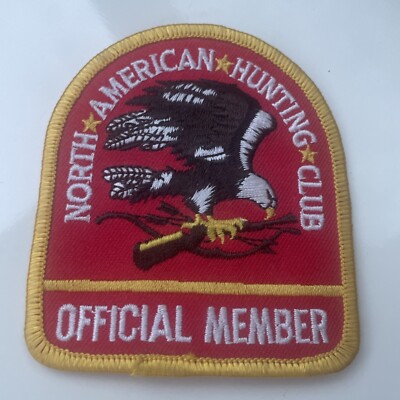 North American Hunting Club Official Member Patch Used Sew On Iron On ...