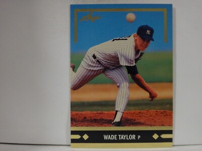 1991 (YANKEES) Leaf Gold Rookies #BC16 Wade Taylor | eBay