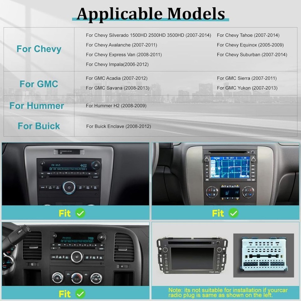 FOR CHEVROLET HHR 2006 2007 2008 2009 2010 2011 ANDROID 13 CAR STEREO ...