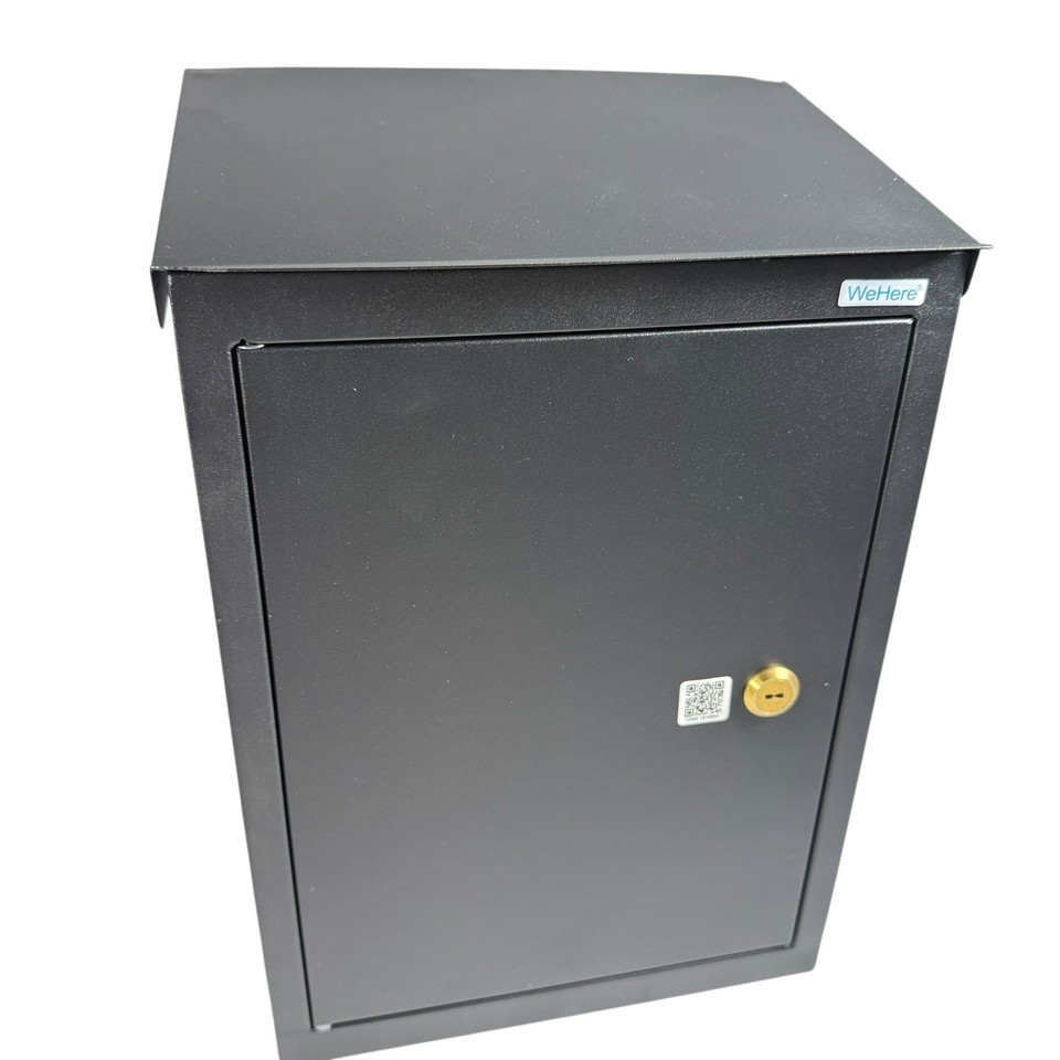 Key Drop Box for Automotive, Key Return Box Wall Mount, Anti-Thief ...