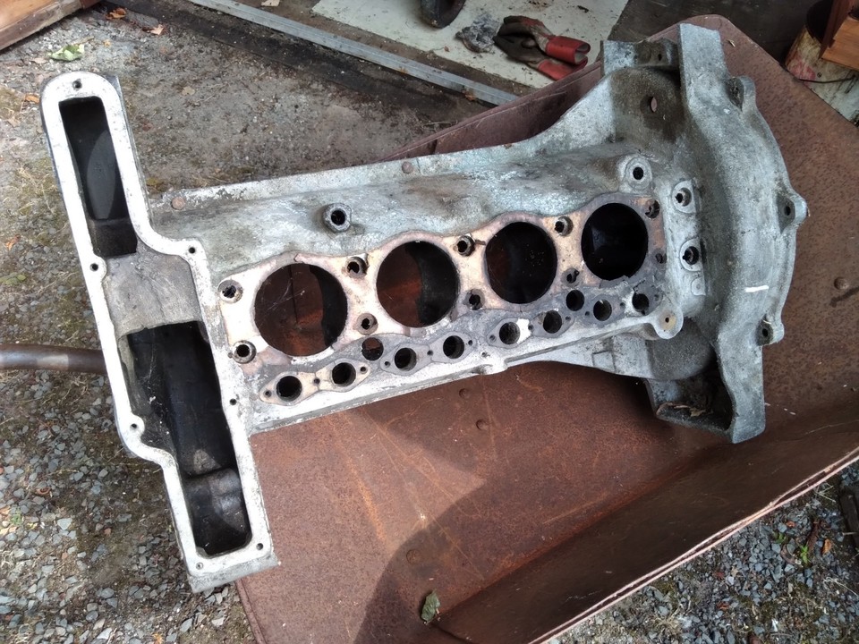 Vintage Austin Heavy 12/4 Engine Block /crank Case spare or repairs ...
