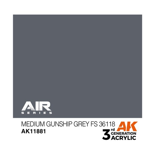 AK Paint Medium Gunship Grey FS 36118 New | eBay