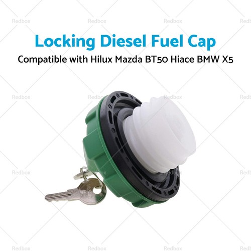 Diesel Fuel Cap w/ Key Suitable For Hilux Mazda BT50 Landcruiser Ranger ...