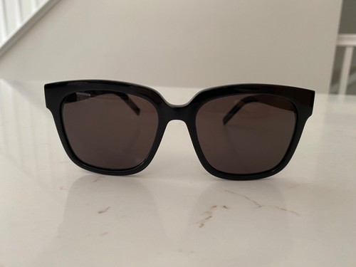 YSL Saint Laurent Sunglasses Monogram SL M40 Black | eBay