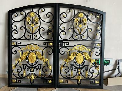 BEAUTIFUL WROUGHT IRON VICTORIAN STYLE ENTRY GATE#95-6 | eBay
