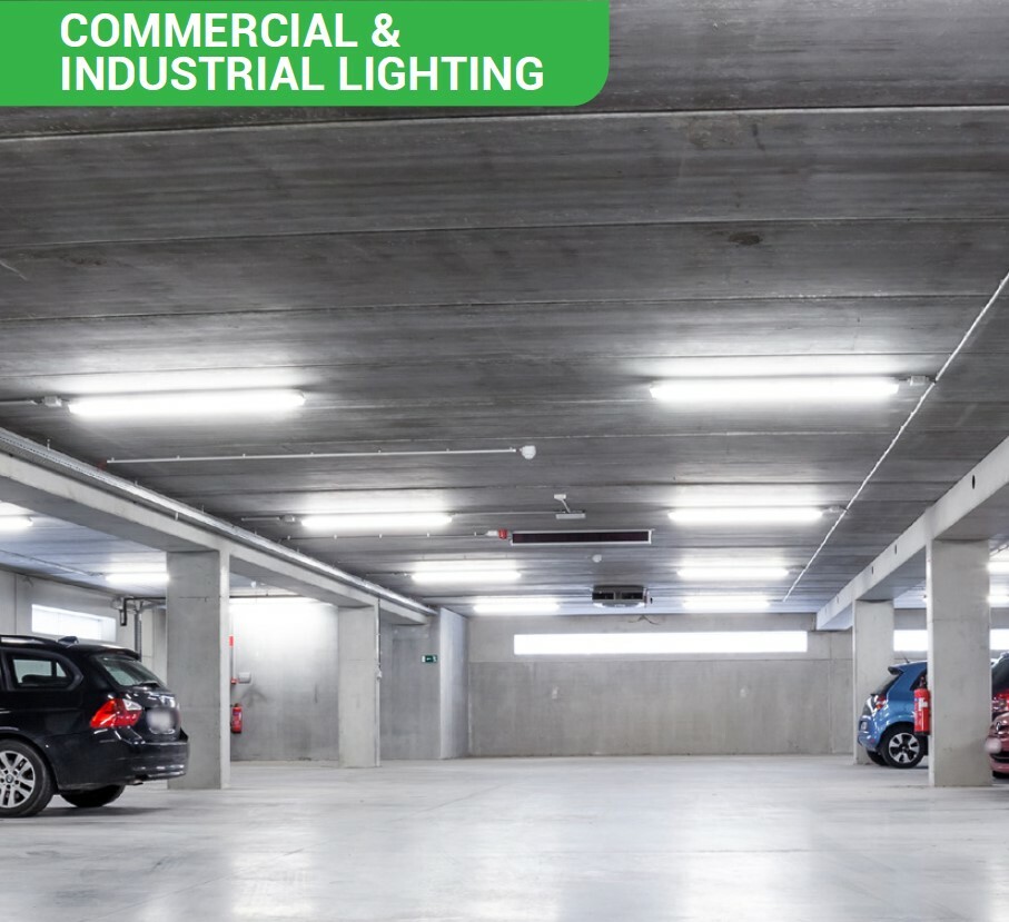 LED T8 Strip Weatherproof Light fixture fitting 120cm 1.2m 4ft Battens ...