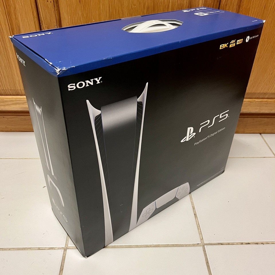 PS5 Sony PlayStation 5 Console Digital Version - New Sealed FAST FREE ...
