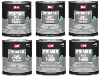SEM 39684 GRAY Self Etching Auto Body Primer (6 Quarts) | eBay