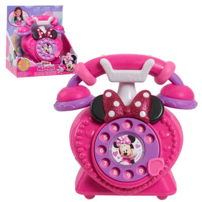 Disney Junior Minnie Mouse Ring Me Rotary Phone | eBay UK