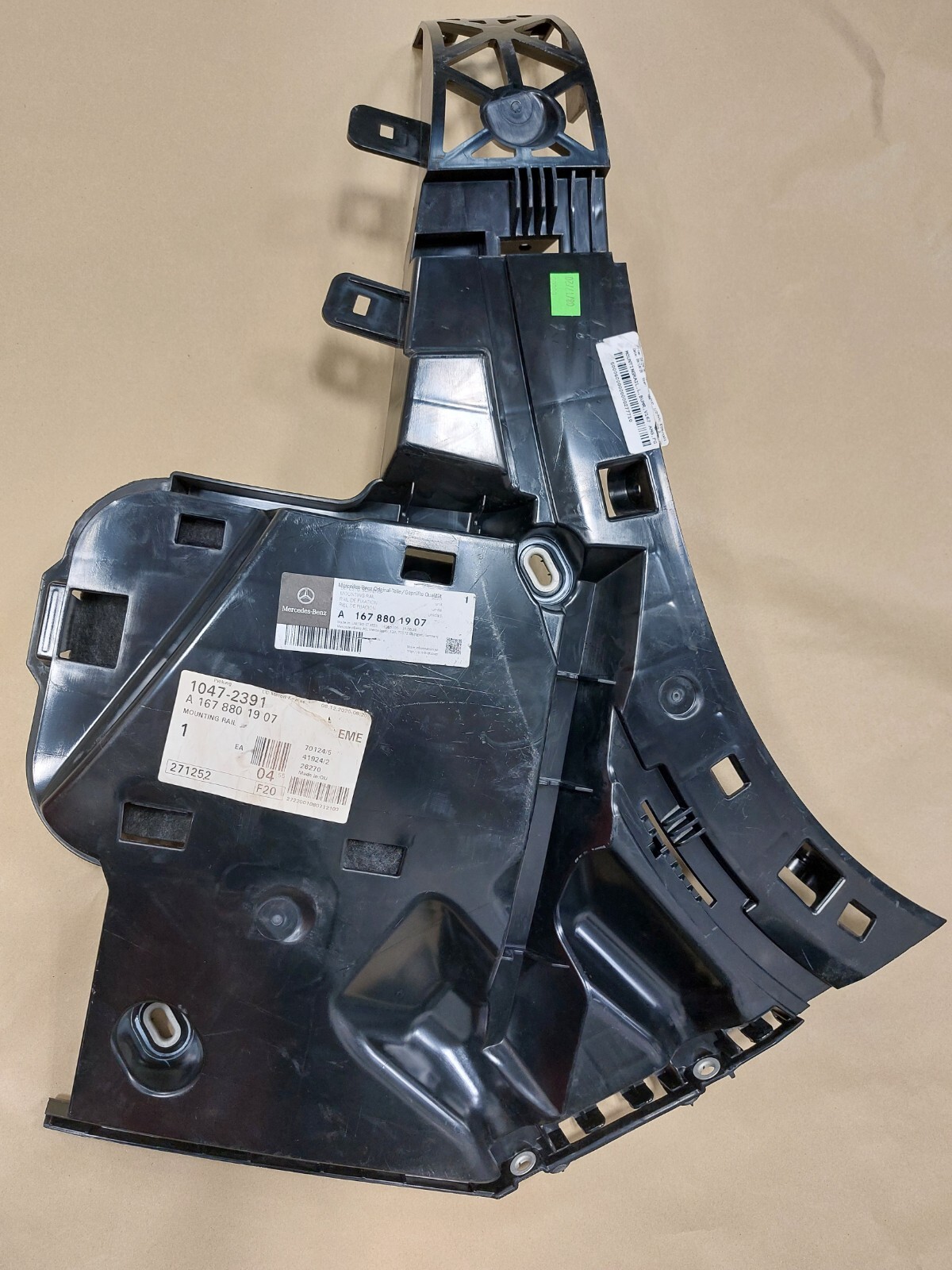 Mercedes-benz GLE Rear Bumper Bracket Mouting Rail Left Side ...