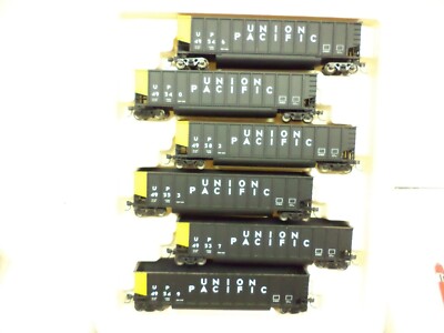 Walthers Ho 932-5303, Bethgon Coal Gondola 6-Pack, Union Pacific set #1 ...