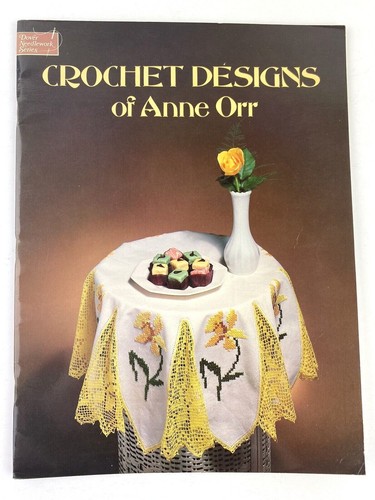 Crochet Designs of Anne Orr 1977 Dover Needlework Series Vintage ...