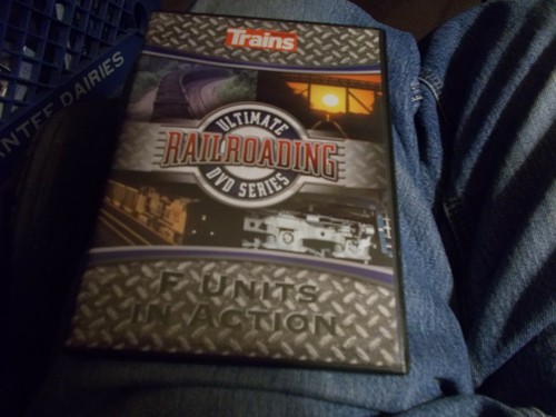 TRAINS MAGAZINE DVD ULTIMATE RAILROADING DVD SERIES F UNITS IN ACTION ...
