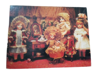Vintage Complete Springbok Puzzle "Fancy Frilly Dolls" Creepy Dolls ...