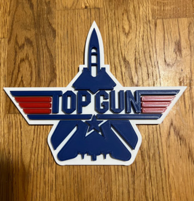 Top Gun Logo Sign, Film Memorabilia, Top Gun Maverick, Tom Cruise | eBay UK