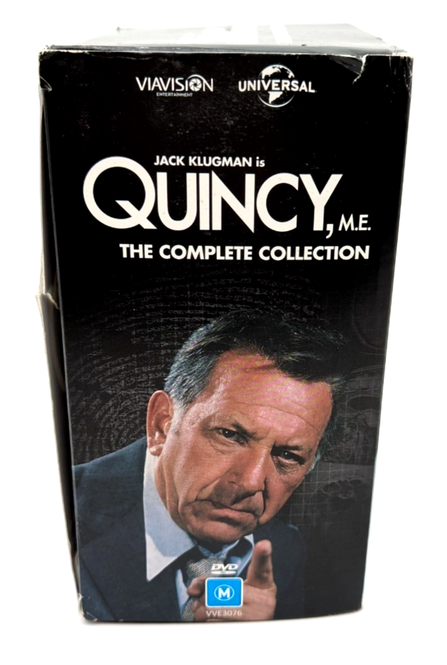 Quincy, M.E. – The Complete Collection DVD, Seasons 1–8, 39 Disc - Box ...