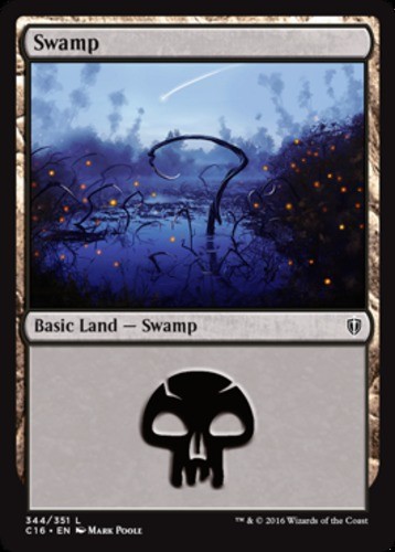 Basic Lands 10 MTG Swamp (344), NM-Mint, English Commander 2016 | eBay