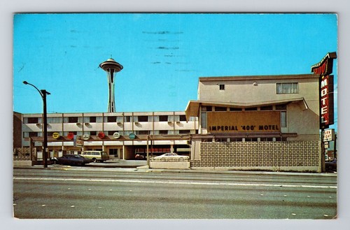 Seattle WA-Washington, Imperial 400 Motel, Outside, Vintage Postcard | eBay