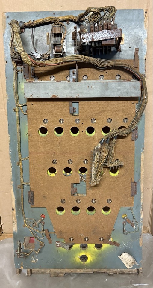 Beach Time Bingo Populated Pinball Playfield-Original Bally 1958 Only ...