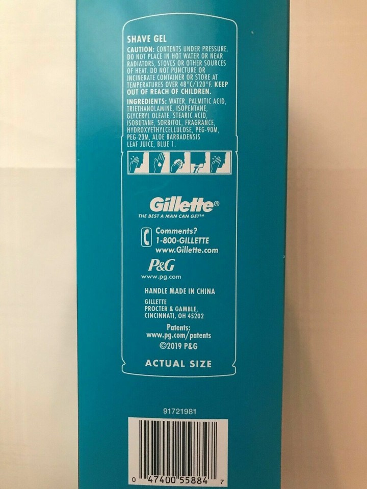 Gillette® Mach3 Men's Gift Pack Set - Razor Handle + 3 Blade Refills ...